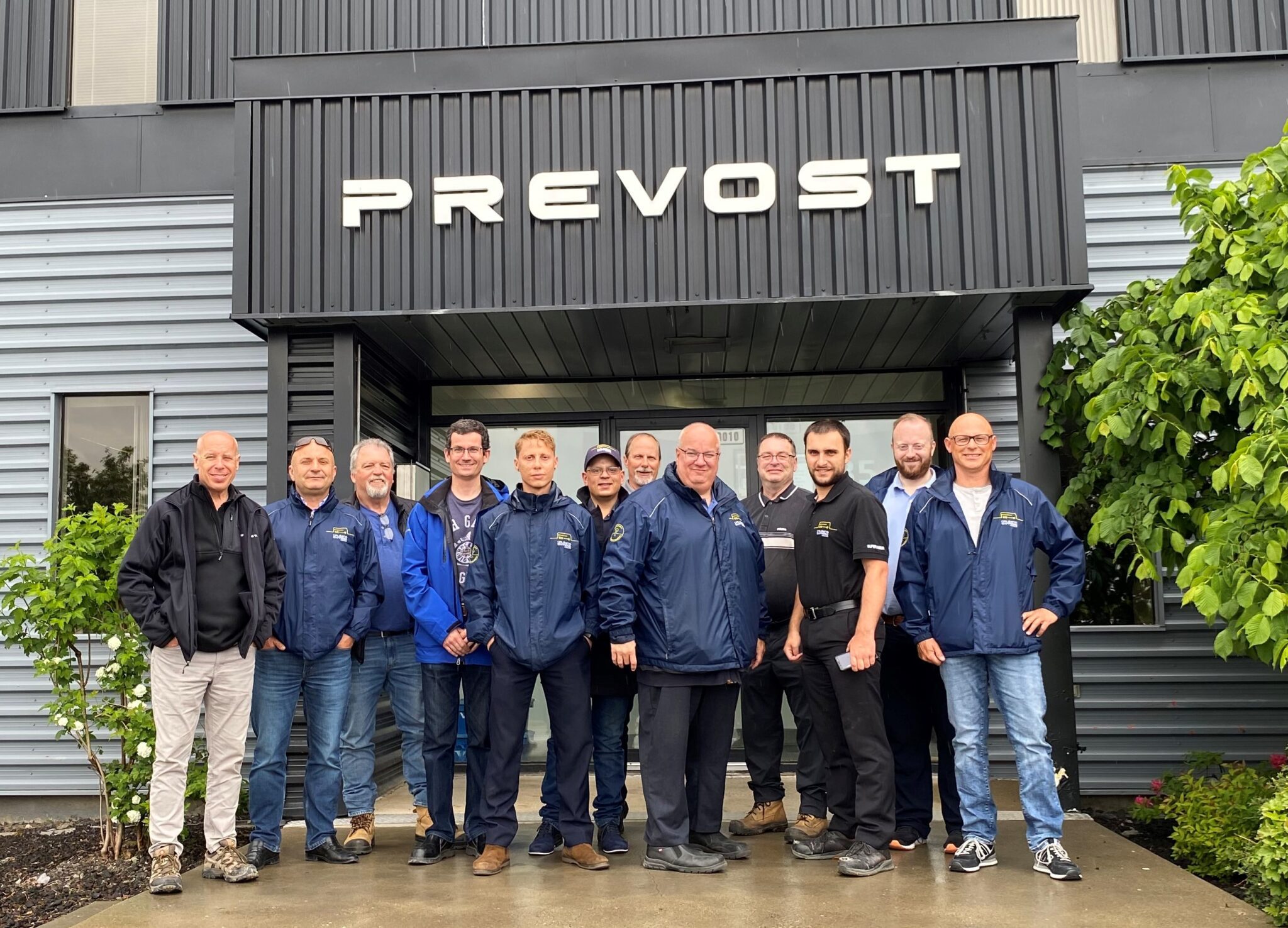 Orléans Express visits the Prevost coach factory | Keolis Canada